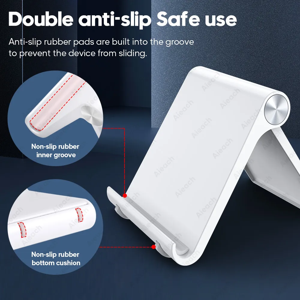 Desktops Holder For Tablet 7.9 to 11 inch , Adjustable Folding Bracket ...