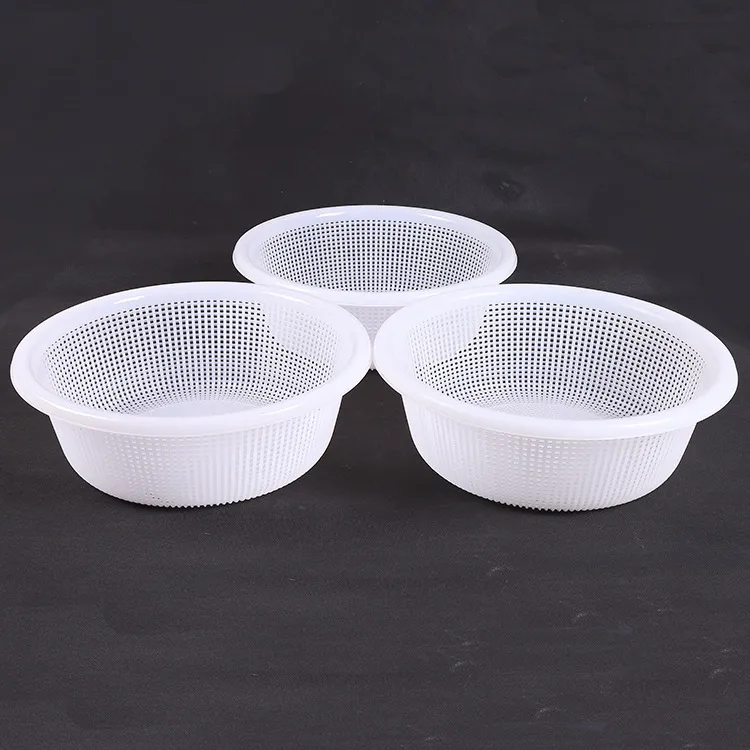 DHgate.com:Round Plastic Washing Basket, Thick and Durable Storage ...