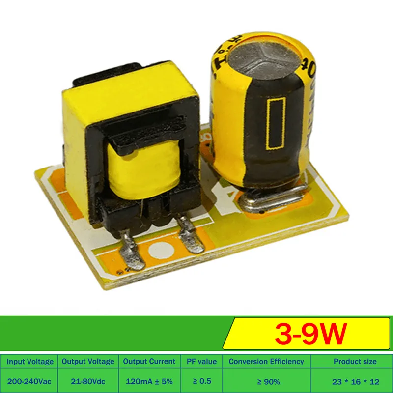 3W 5W 8W 18W 36W LED Light Driver Transformer Module Board with ...