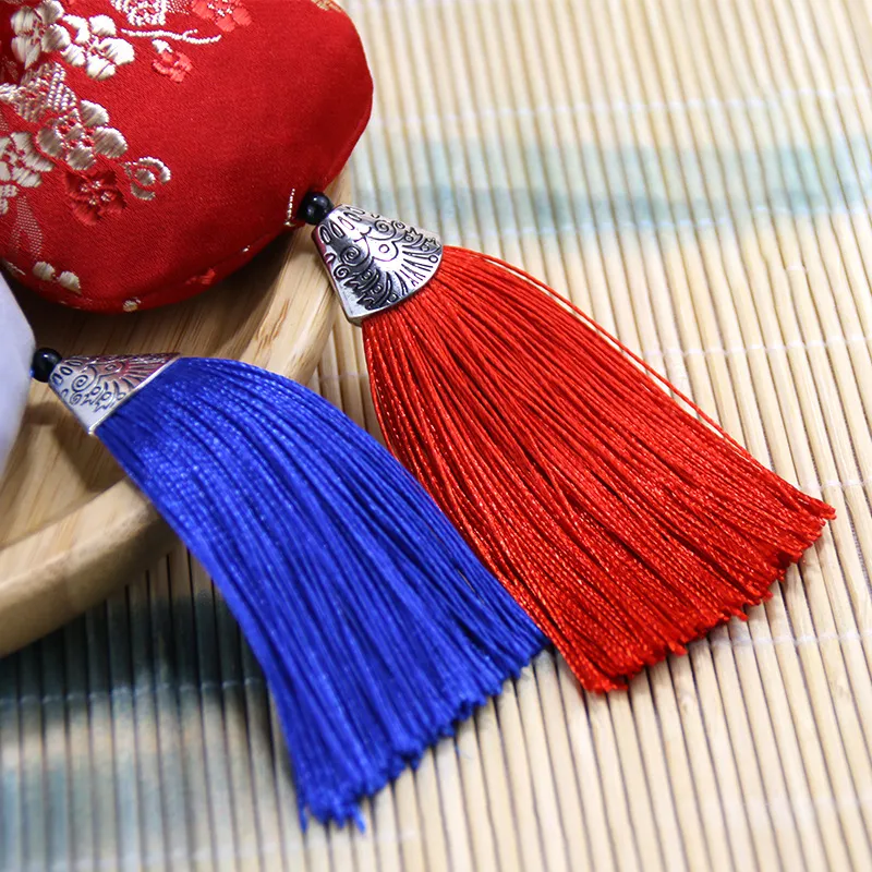 Antique Chinese Embroidered Cross Stitch Sachet Protective Amulet ...