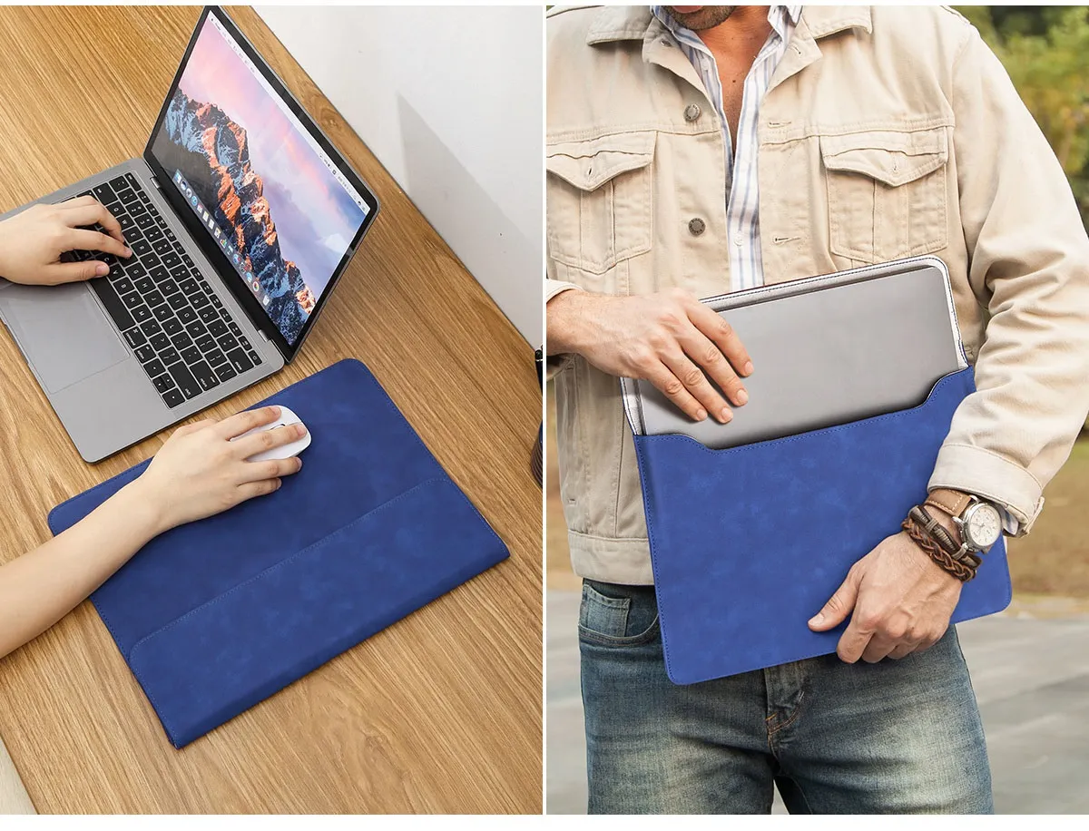 ASUS Laptop Sleeve Genuine Leather Case for ASUS VivoBook Pro S14 ...