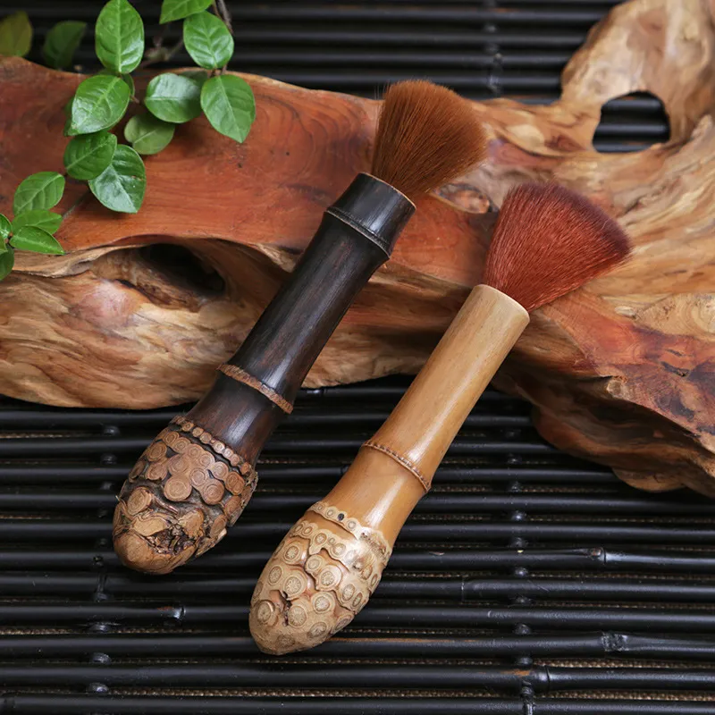 DHgate.com:Bamboo Root Kung Fu Tea Brush Pot Pen Tea Tray Brush Brush ...