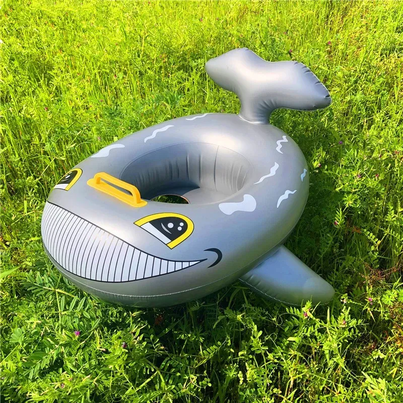 DHgate.com:2024PVC Inflatable Baby Float with Sun Canopy, Toddler Swim ...