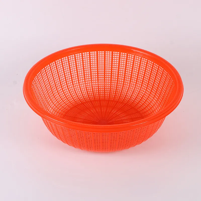 Versatile Kitchen Basket Set - Round Plastic Rice, Vegetable, Fruit ...