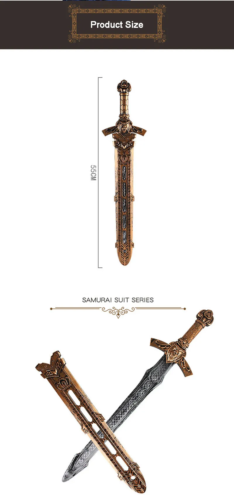 Kids Knight Sword With Scabbard Medieval Warrior... From Ddmyhome, $35. ...
