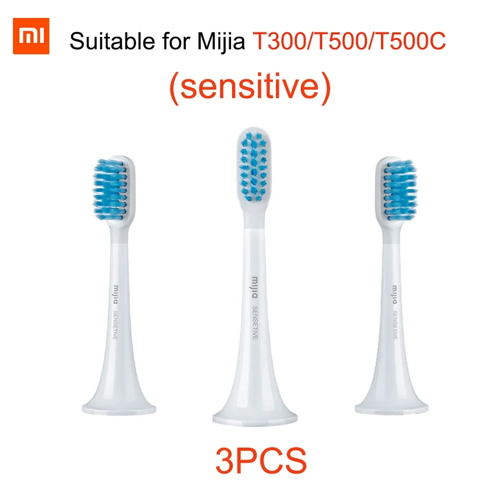 DHgate.com:Xiaomi Mijia Replacement Toothbrush Heads: 3 Pack for T100, T300, T500 Sonic Electric ...