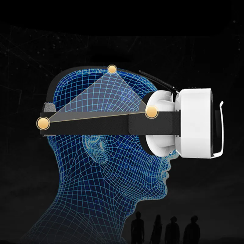 3D VR Glasses Headset, Adjustable Virtual Reality Goggles for 4.7-6 ...