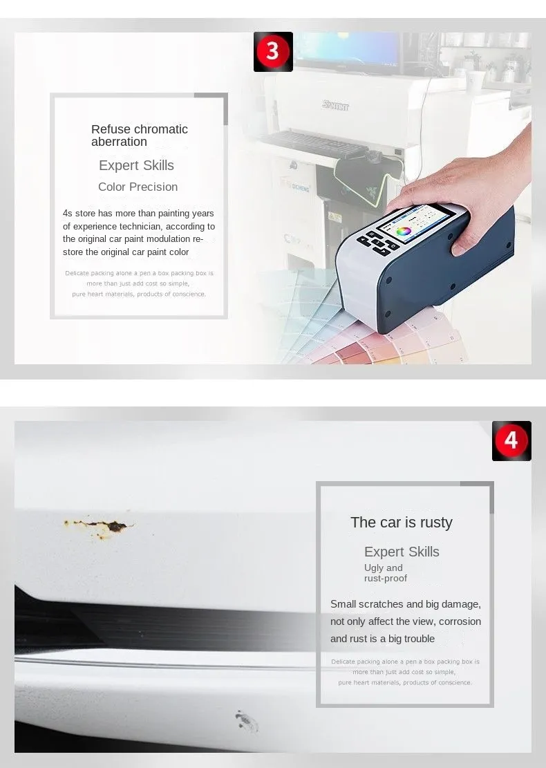 Paint pen for car scratch repair, pearl white, compatible with Toyota ...