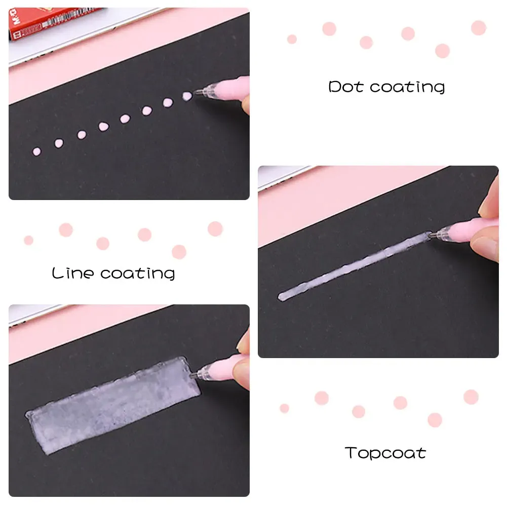 Pen-shaped Glue Pen Solid Glue Stick Candy Color Quick-drying High ...