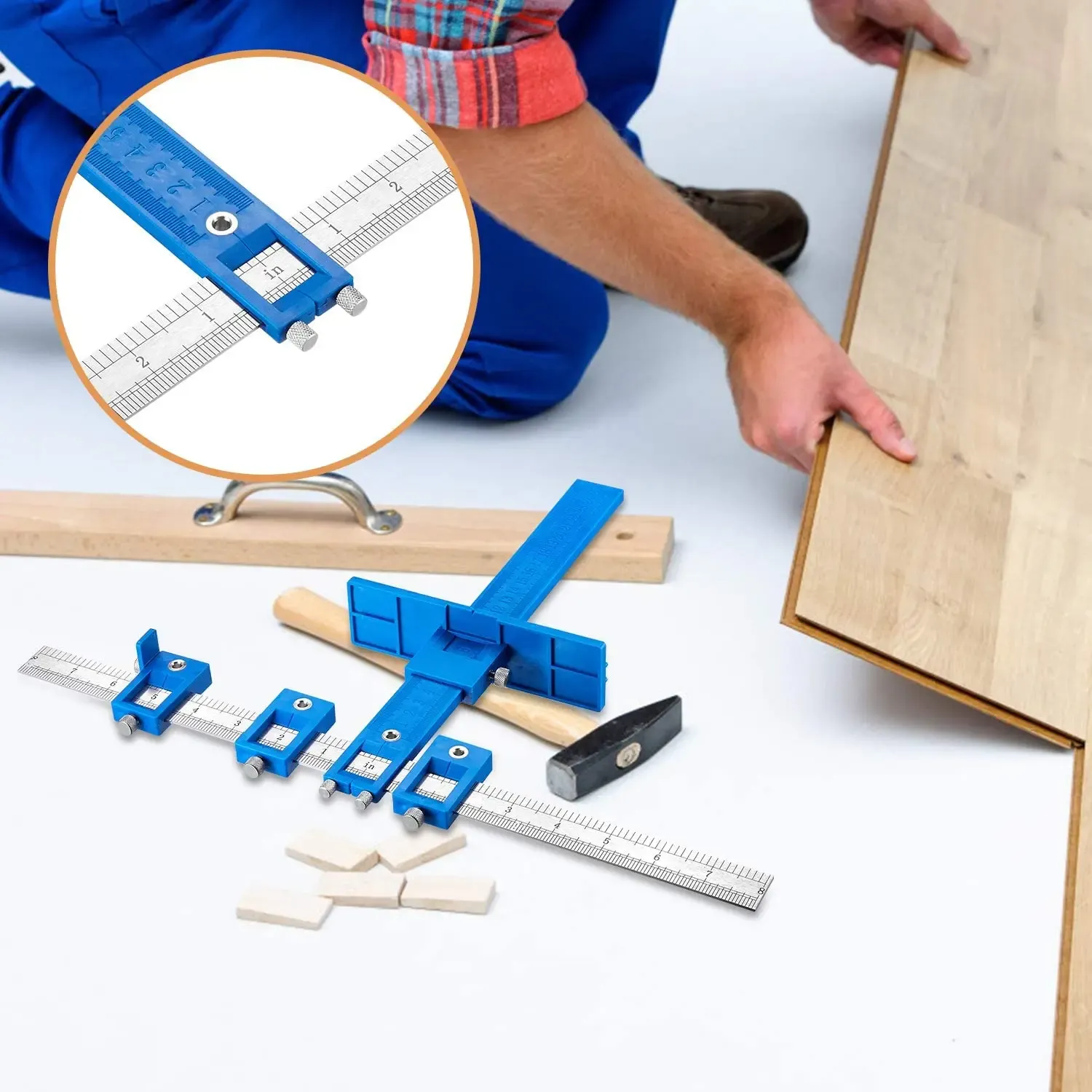 ALLSOME Cabinet Hardware Jig Template Tool Drawer... From Ddmyfriend ...