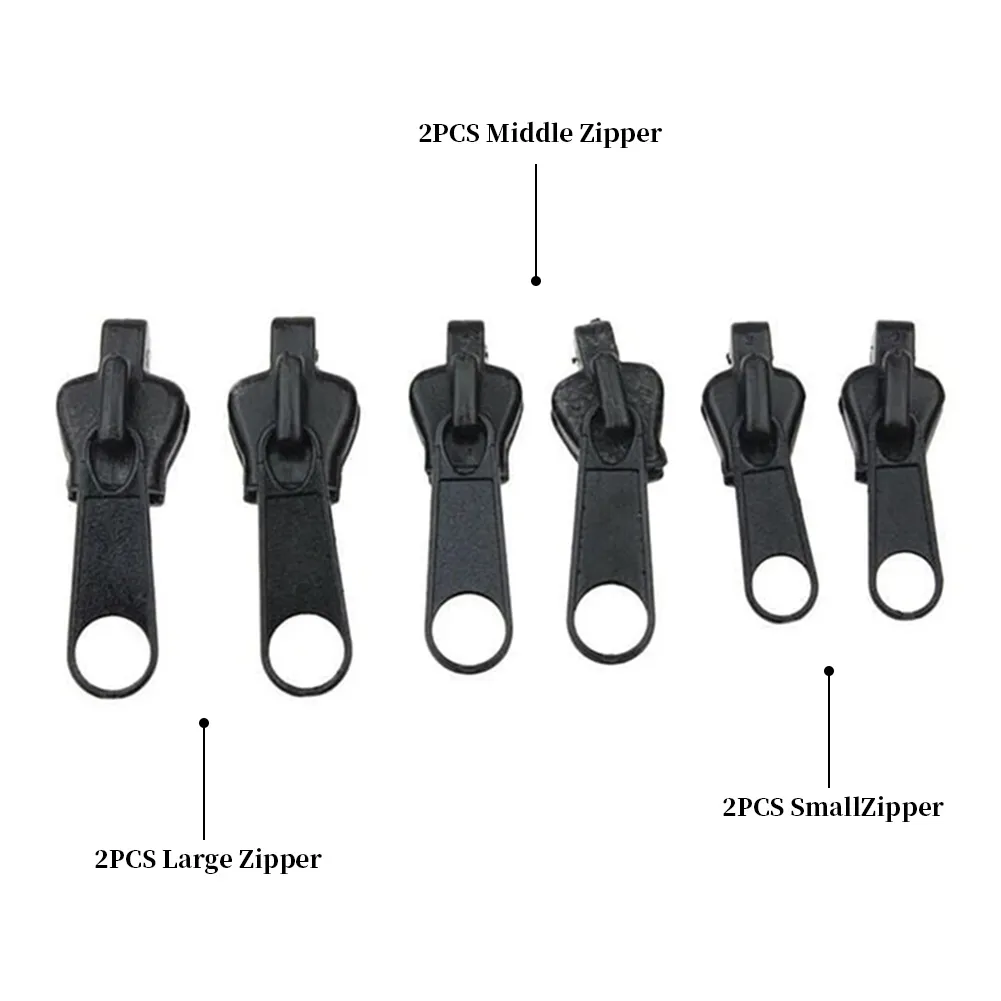 Universal Instant Zipper Repair Kit Replacement Zip Sliders for DIY ...