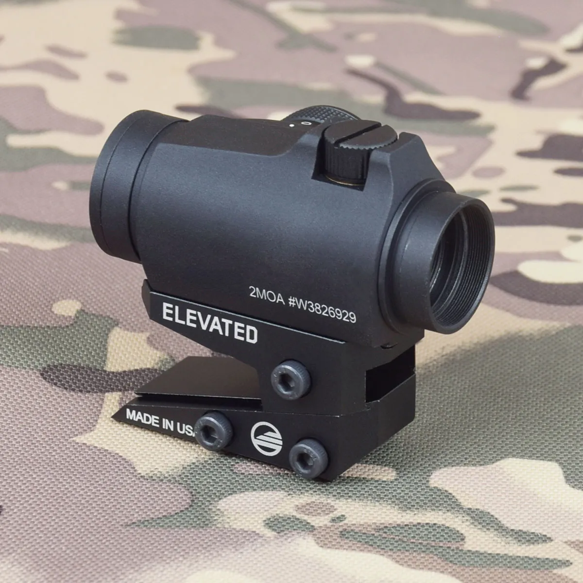 Adjustable Metal Height Riser Scope Mount travel adapter for T01 T02 ...