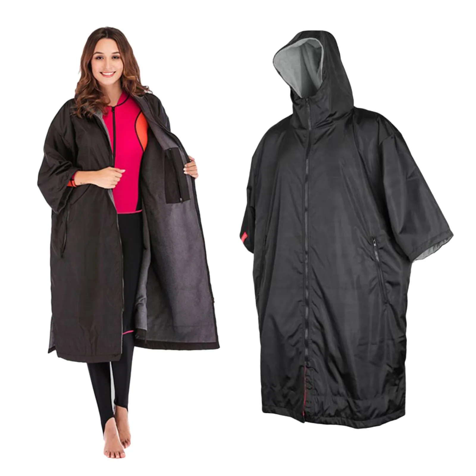 DHgate.com:2024Surf Changing Robe, Water-Resistant Beach Changing Coat ...
