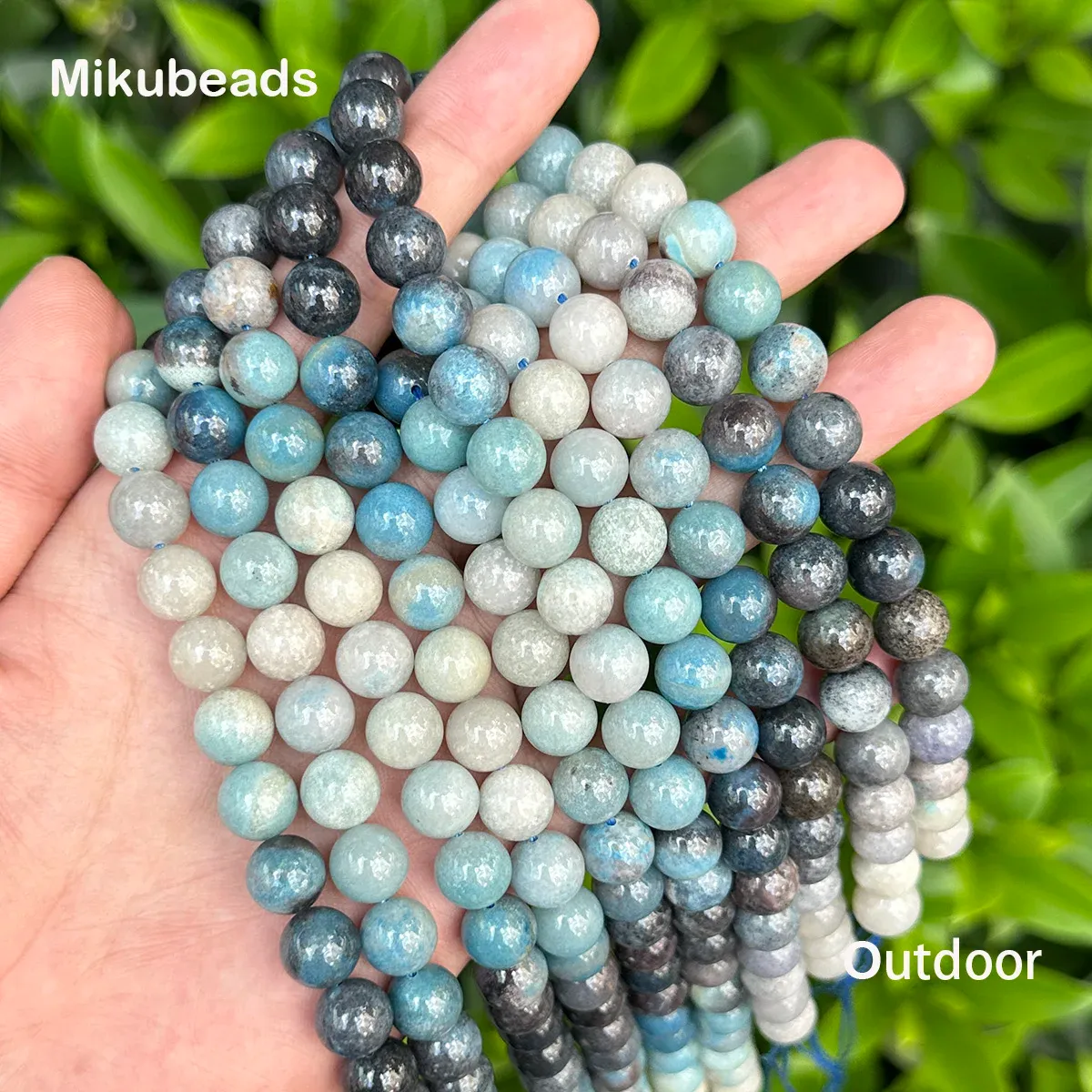 DHgate.com:Trolleite Natural Round Loose Beads for DIY Bracelets and ...