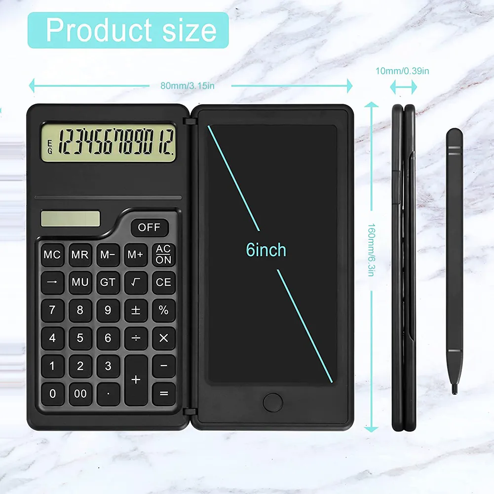 DHgate.com:Multifunctional Calculator Notepad with 6-inch LCD Writing ...