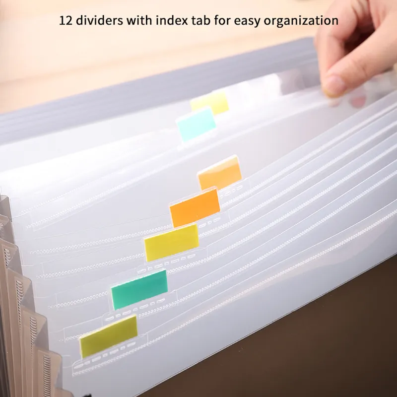 Wholesale Random A4 Size Expandable File Folder With 13 Eden Pocket ...