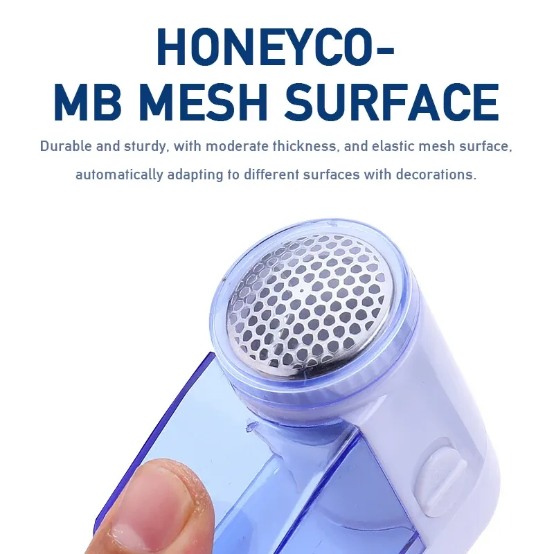Electric Fabric Shaver Ball Trimmer - Portable Lint Remover for Clothes ...