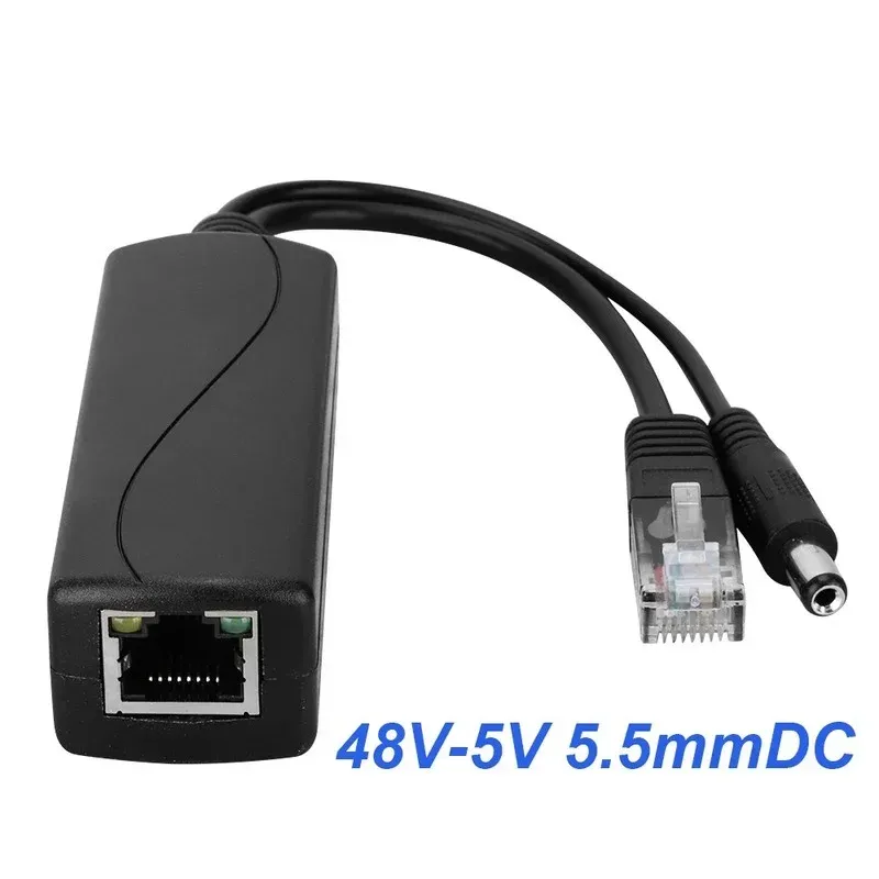 5V PoE Splitter: Convert 48V PoE To 5V USB Type C Power For Raspberry ...