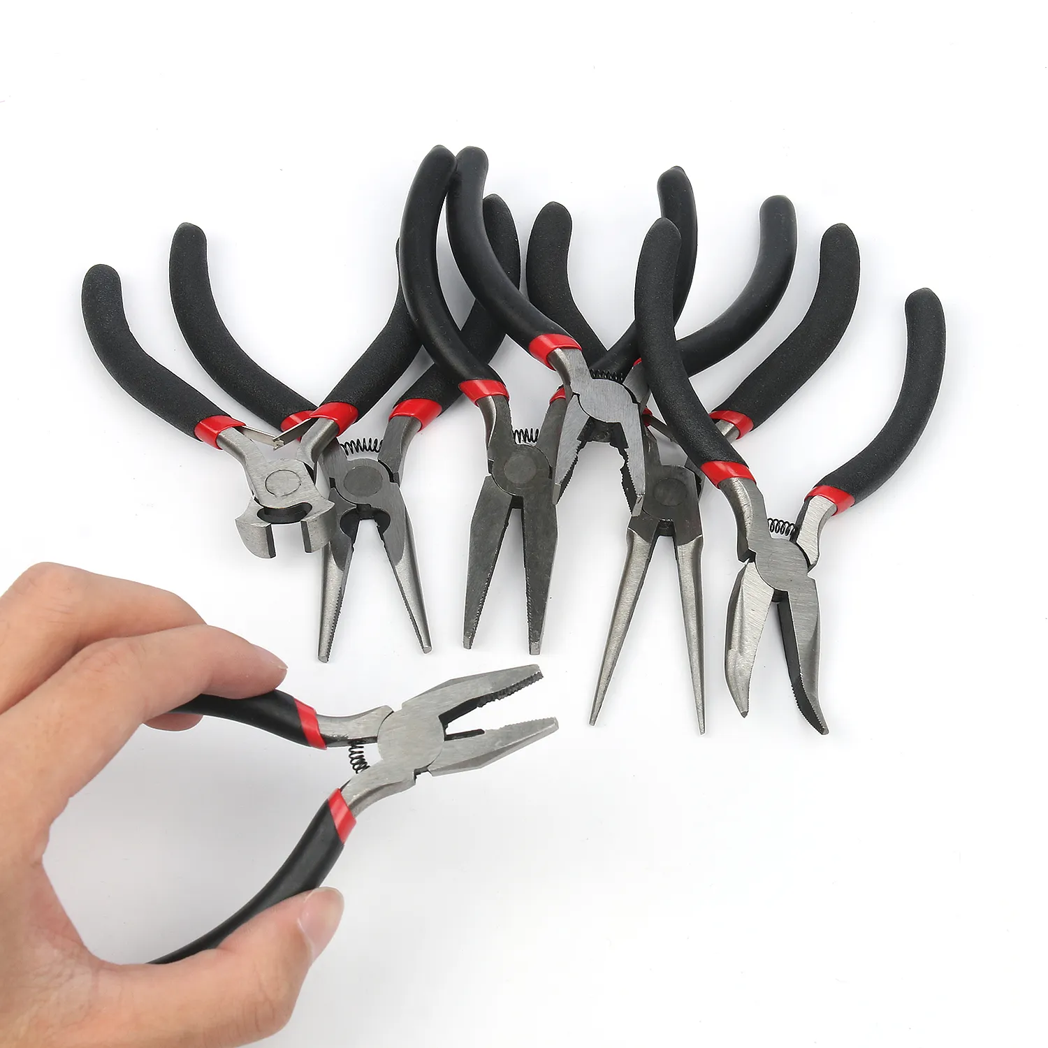 Mini Pliers Set: Diagonal, Long Needle Nose, and Cutter Handcraft ...