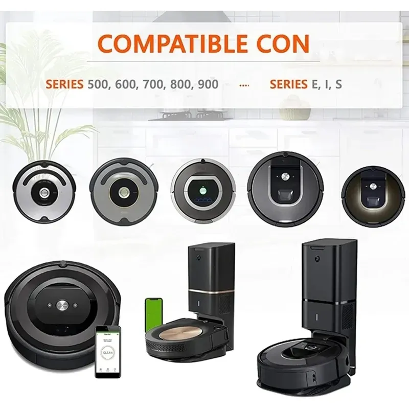 Tires For iRobot ROOMBA Wheels 500 600700 800 900E5 I7+S9 IROBOT 980 ...