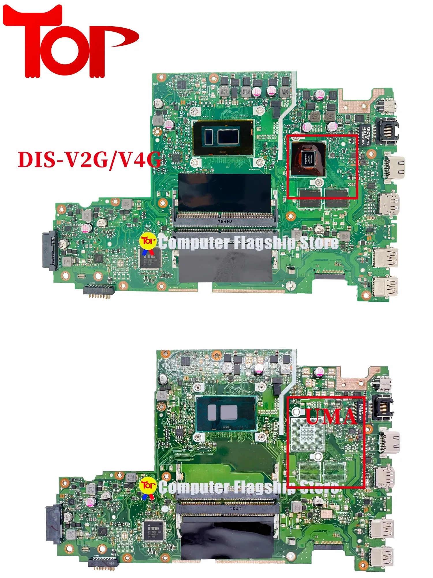 DHgate.com:ASUS X542U Laptop Motherboard for Intel i3 i5 i7 CPU, NVIDIA ...
