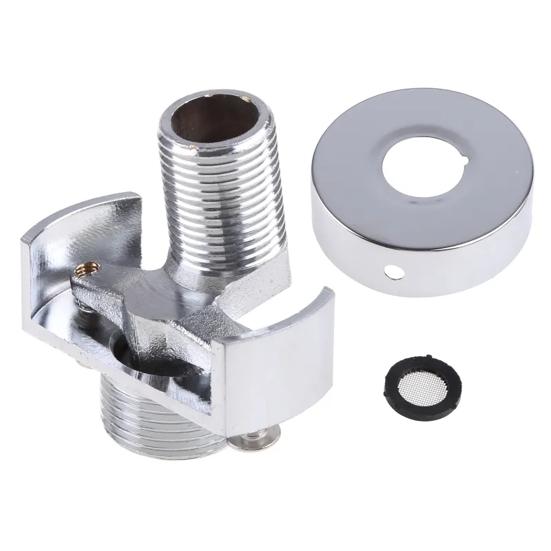 Shower Head Adapter Universal Angled Curved Foot Eccentric Screw Corner ...
