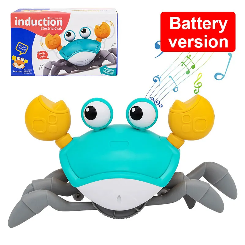 DHgate.com:Light-Up Electric Escape Crab: Rechargeable Musical Crawling ...