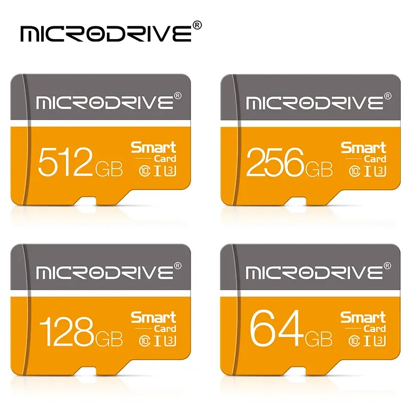 Ultra-Fast 4GB-256GB Micro SD Card U1-U3 Class 10 TF Flash Memory for ...