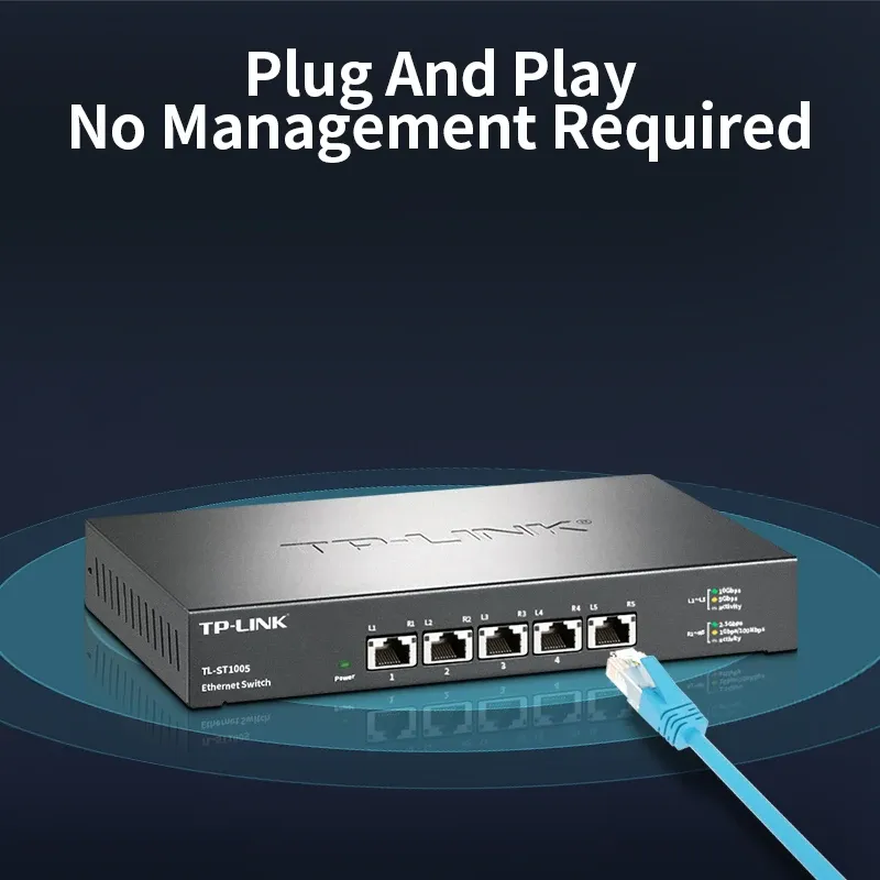 DHgate.com:TP-Link 10-Gigabit Ethernet Switch: 5-Port RJ45 Plug-and ...