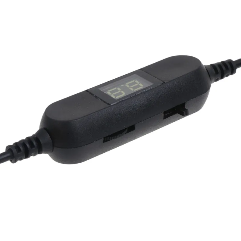 Adjustable USB high tension cable with LED Dislpay Step Up/Down ...
