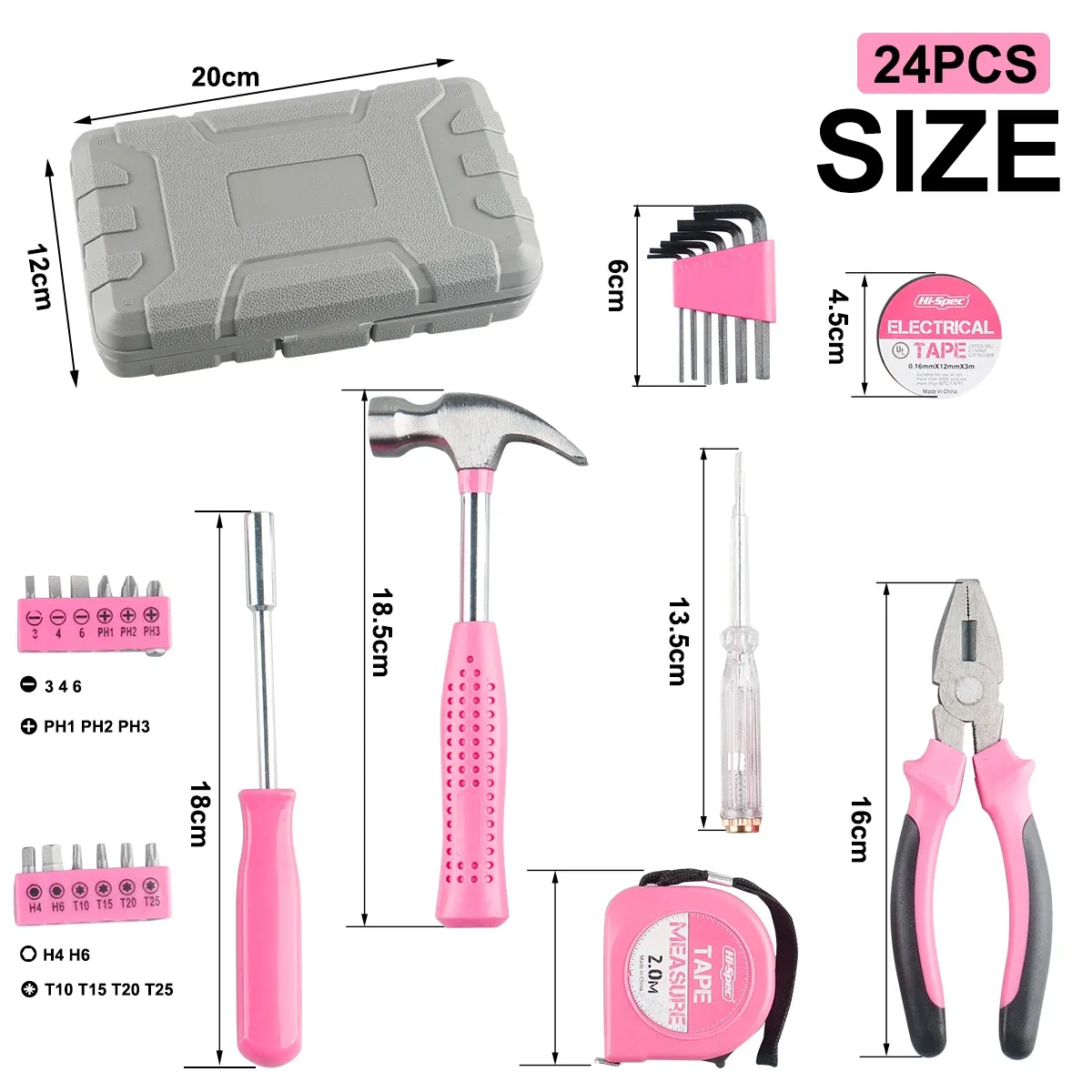 DHgate.com:All-in-One Handymans Tool Set: 210-Piece Home Improvement ...