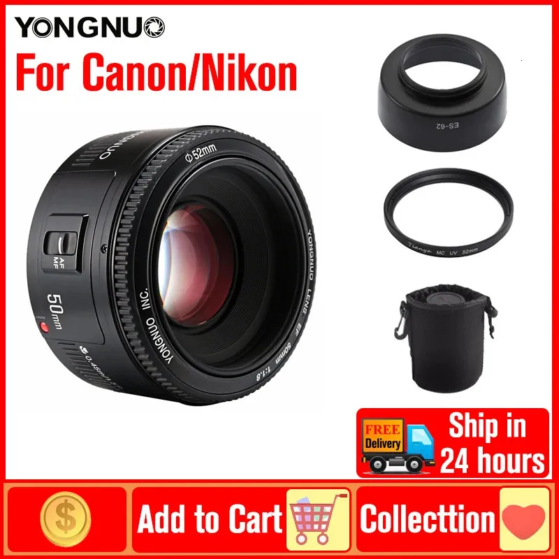 DHgate.com:Upgraded YONGNUO Auto Focus Lens Kit- 50mm & 35mm Prime ...