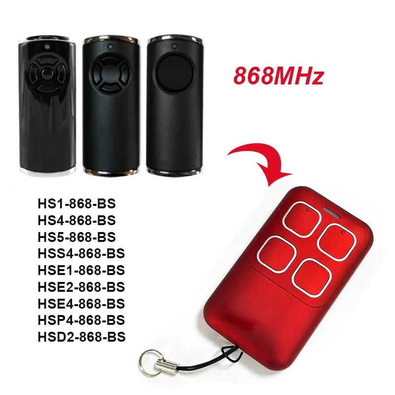 Universal 868.3MHz Remote Control Duplicator Compact Wireless Key Fob For Gate And Garage Door ...