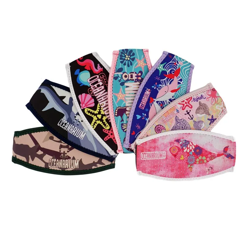 Professional Scuba Mask Strap Cover: Waterproof Neoprene Diving Mask ...