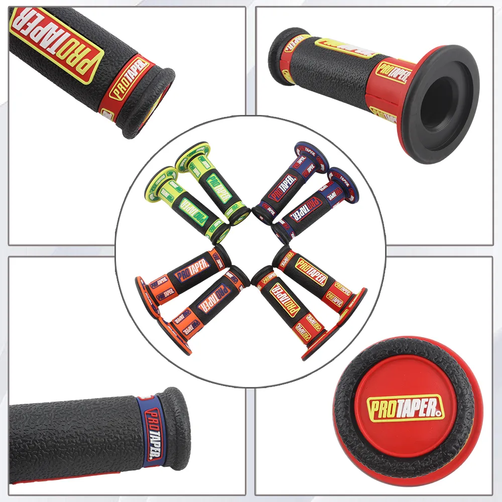 DurableUniversal 7/8'' Motorcycle Handlebar Grips for Motocross/ATV ...