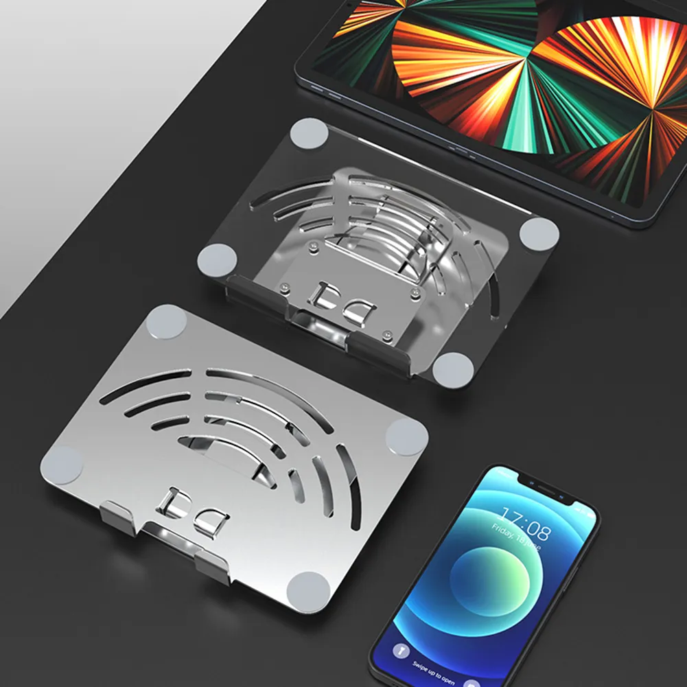 DHgate.com:Foldable Aluminum Alloy Tablet Stand: 360° Rotating Cooling ...