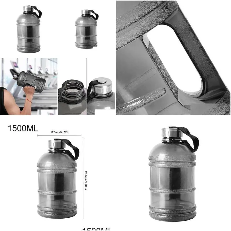 DHgate.com:15L Large Capacity Water Bottle with Handle - Plastic Sports ...