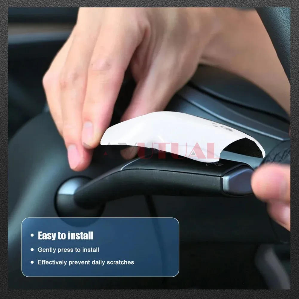 White Steering Wheel Column Cover For Tesla Model 3... From ...