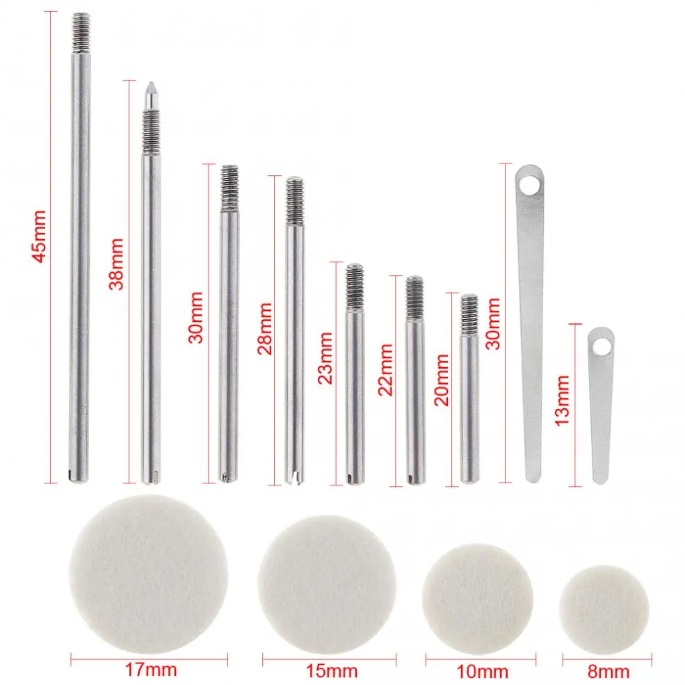 Clarinet Repair Parts Set with Sound Hole Mats Pads Rollers Reeds ...