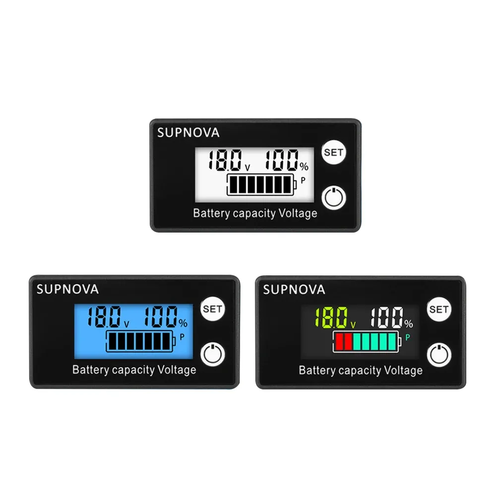 DHgate.com:6133A Car LiFePO4 Battery Capacity Meter LCD Voltage ...