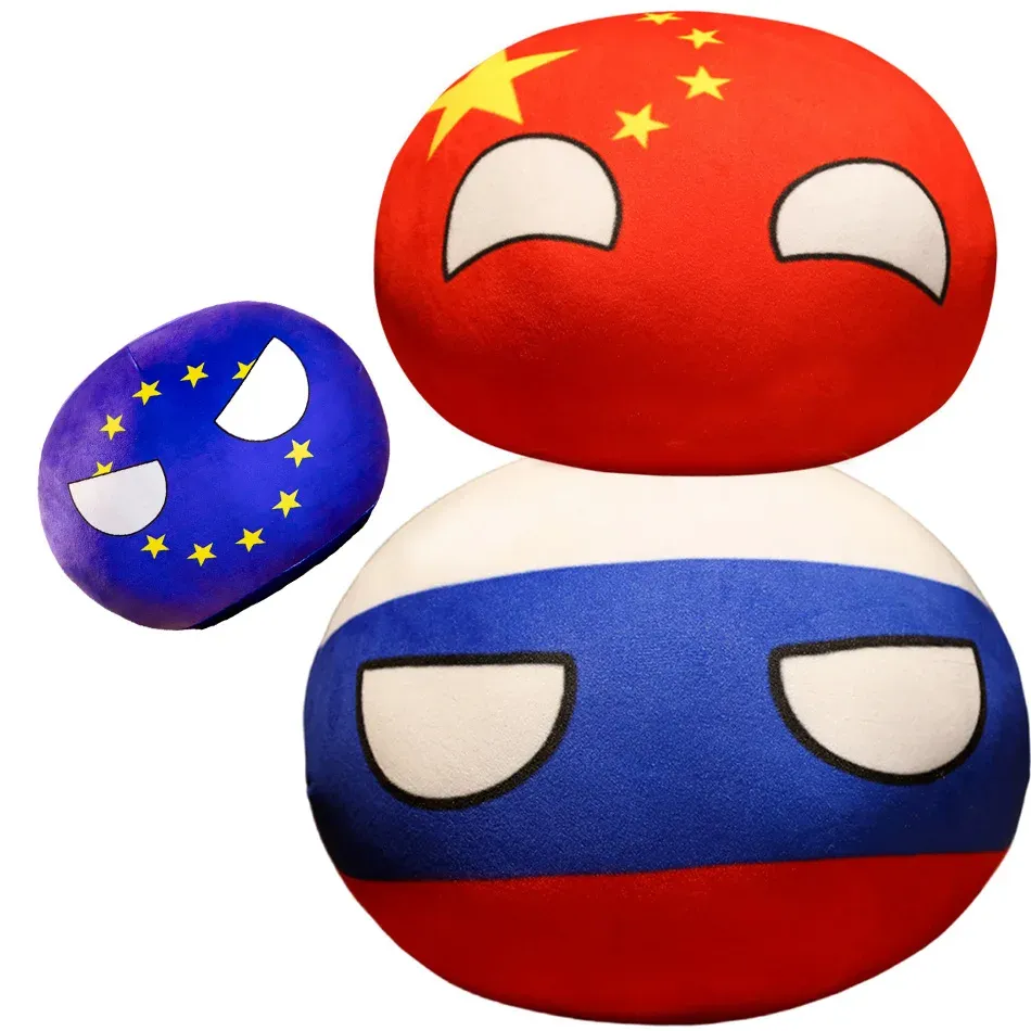 Funny Countryballs Plush Toys - 10cm Collectible Countryball Dolls ...