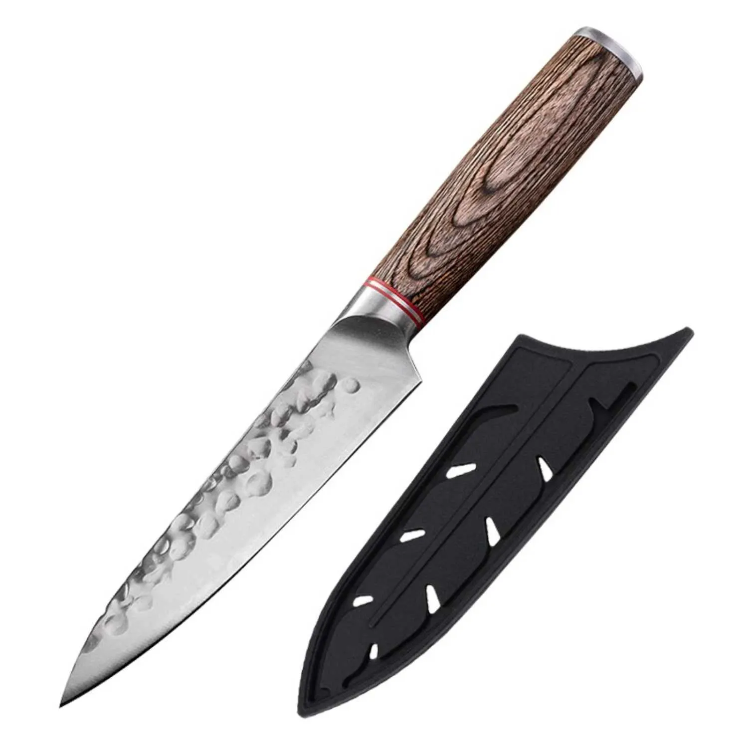 5-Piece Stainless Steel Kitchen Knife Set - Durable Blades for Cooking ...