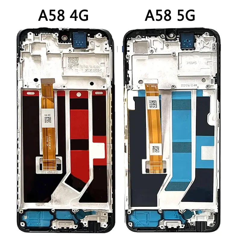 Test A58 Screen For Oppo A58 4G/5G LCD CPH2577 Display Screen+Touch ...