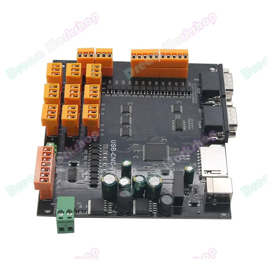 USB Stepper Motor Controller Board With Breakout Board And USB Cable ...