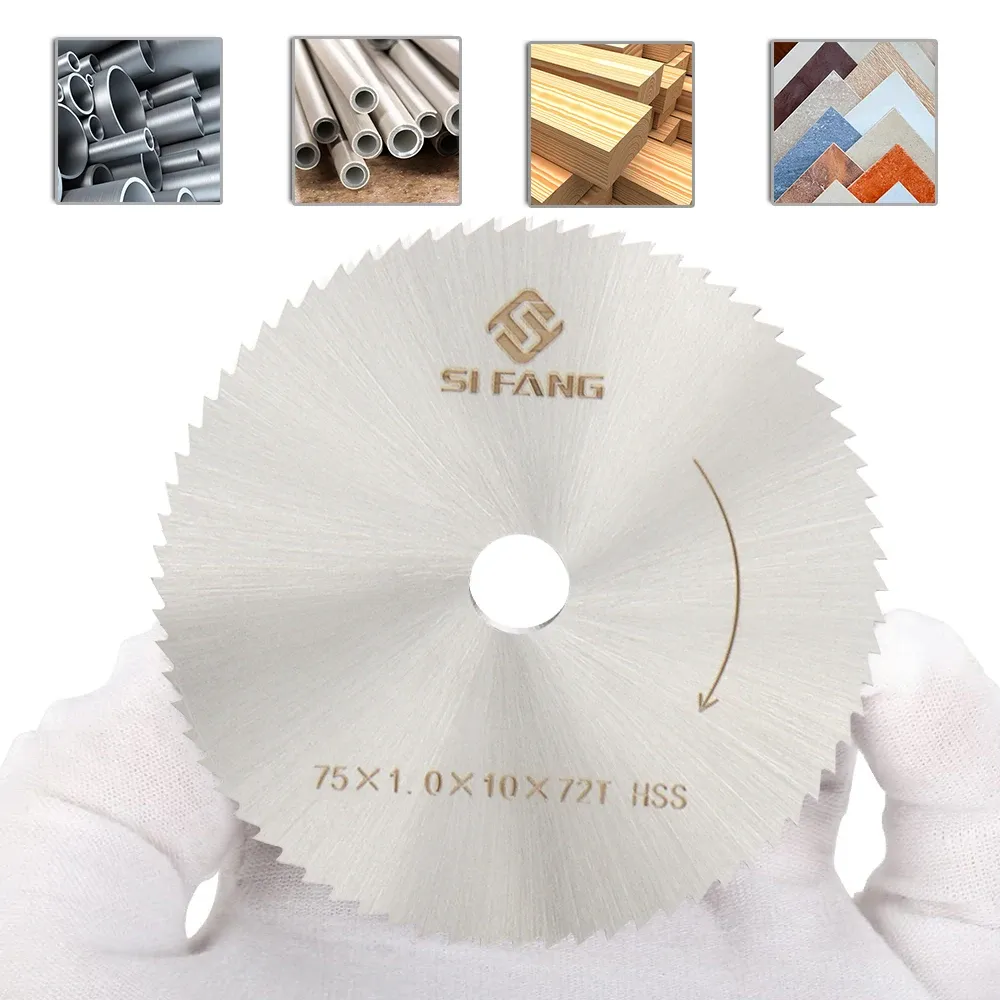 3 Inch High-Speed Steel Saw Blade: 72 Teeth Circular Cutting Disc for ...