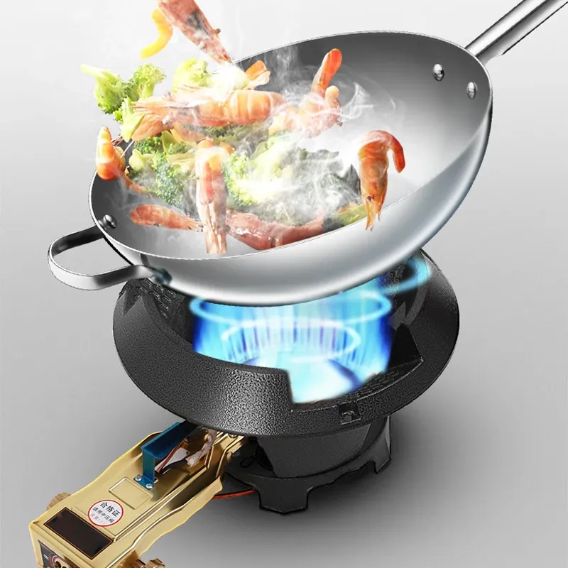 8#/10# Commercial High Pressure Gas Stove Single Hole High Pressure ...