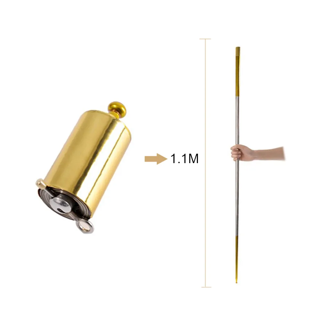 59 in 150 cm Steel Telescopic Magic Stick Portable Pocket Trick Prop ...