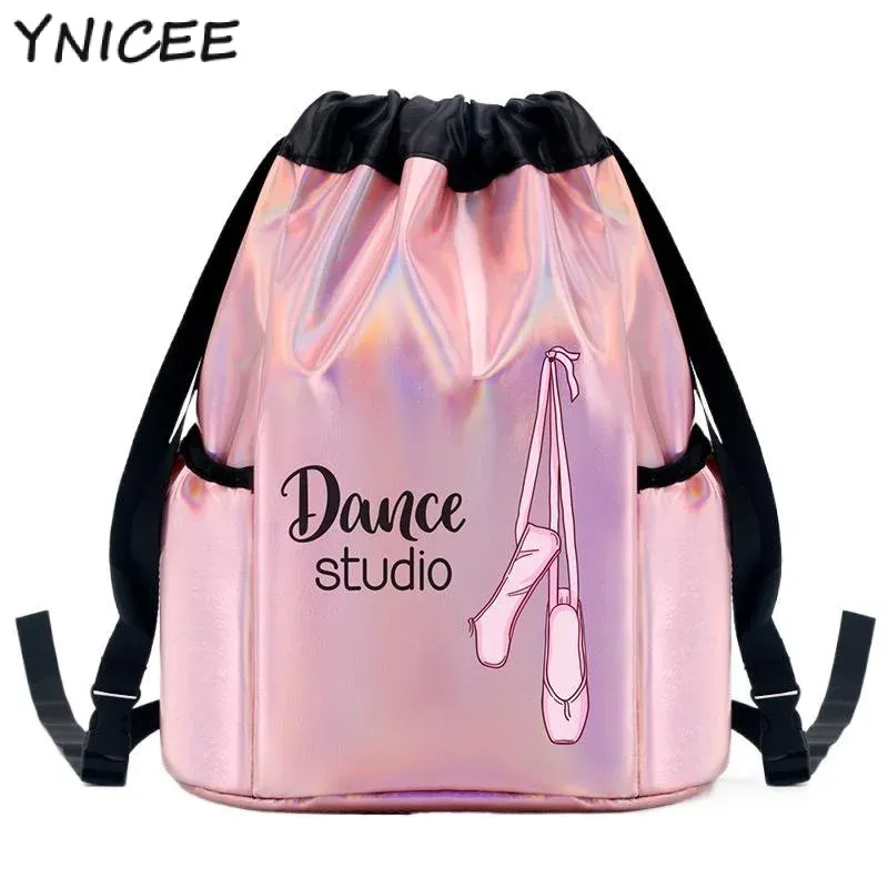 Ballet Slipper Pouch Personalised Glitter Dance Shoe Bag - Kids Ballet ...