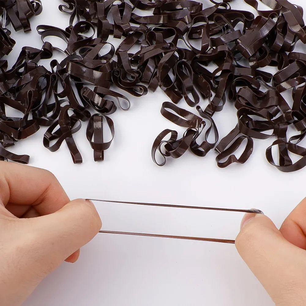 DHgate.com:Elastic Hair Ties: 500 Pcs Colorful Thick Rubber Bands for ...