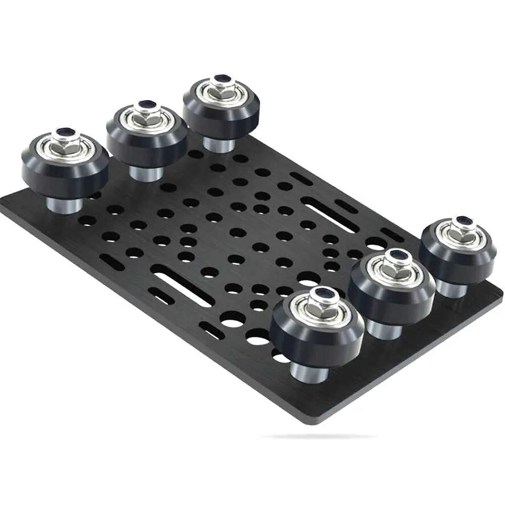 Aluminum V Slot Gantry Set With Wheels 20 80mm Plate Kits For 3d ...